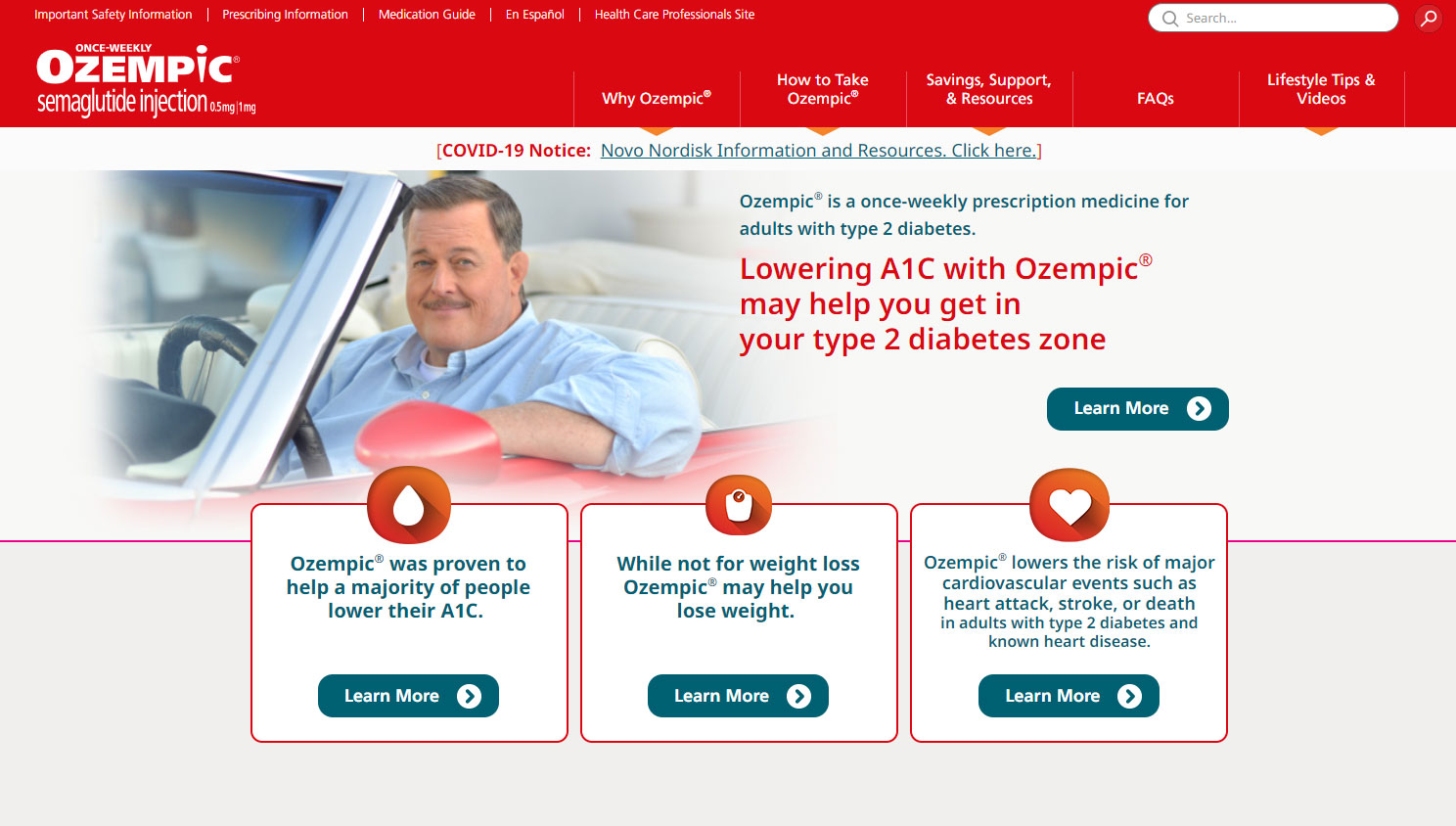 Ozempic® (semaglutide) injection for Type 2 Diabetes